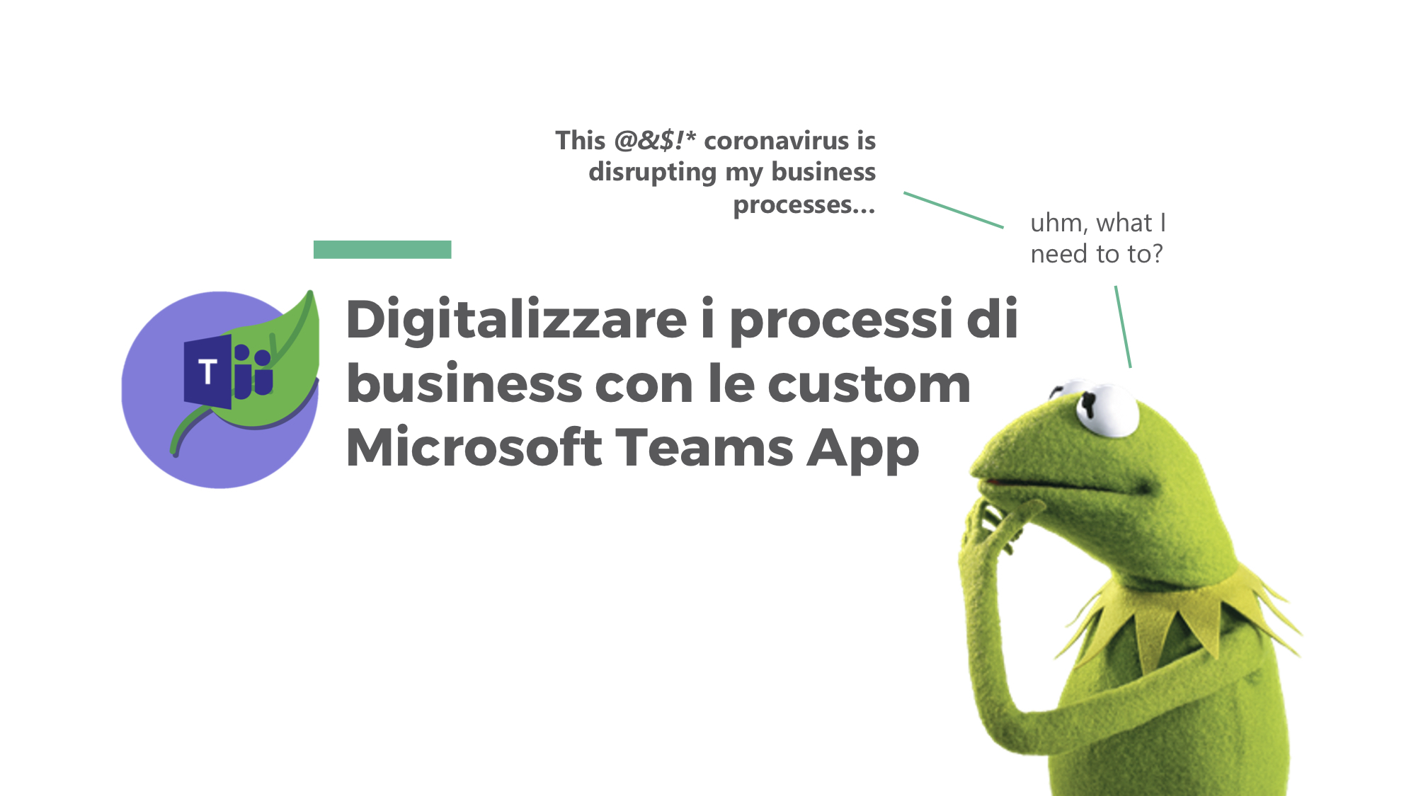 Digitalizzare i processi di business con le custom Microsoft Teams App ...